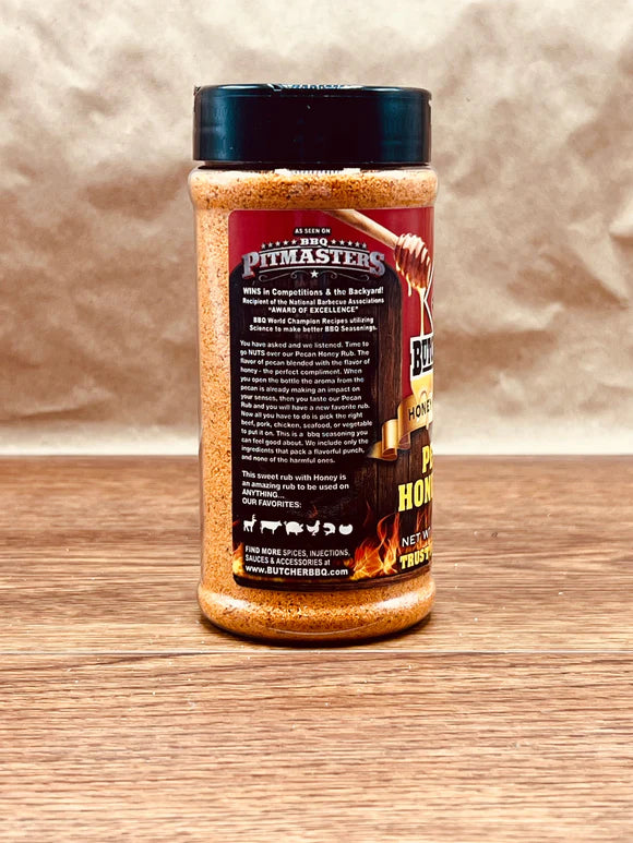 Butcher BBQ | Pecan Honey Rub | LFB BBQ + Outdoor Supply