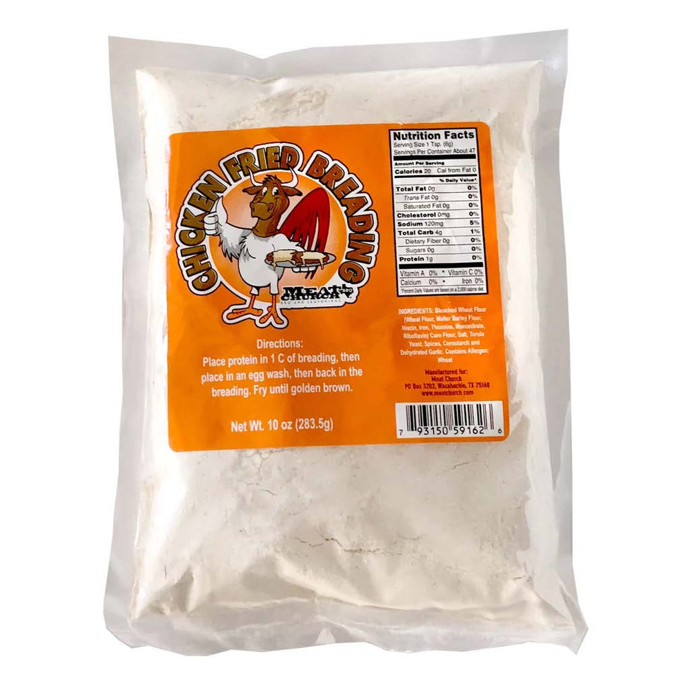 Meat Church BBQ | Chicken Fried Breading | LFB BBQ + Outdoor Supply
